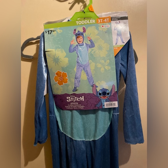 Disney | Costumes | Lilo And Stitch Toddler Costume 3t4t Nwt Jumpsuit ...